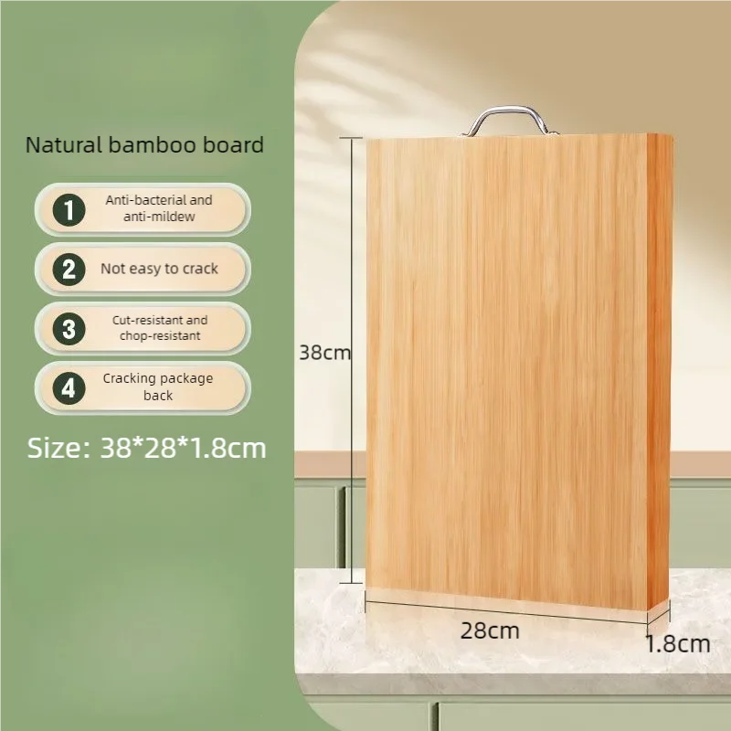 Kitchen bamboo cutting board knife board rectangul... – Vicedeal