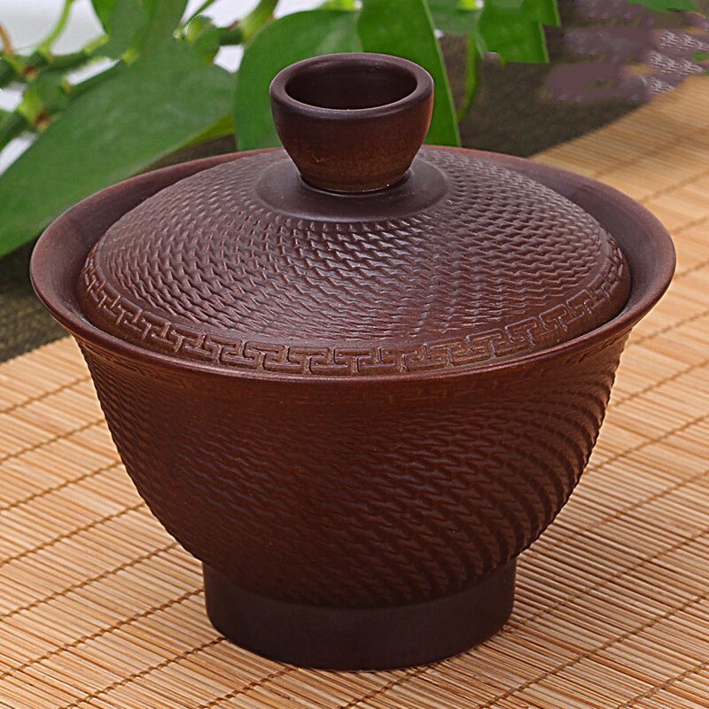 Retro porslin tekoppar och fat terrin lock lock sk... – Grandado