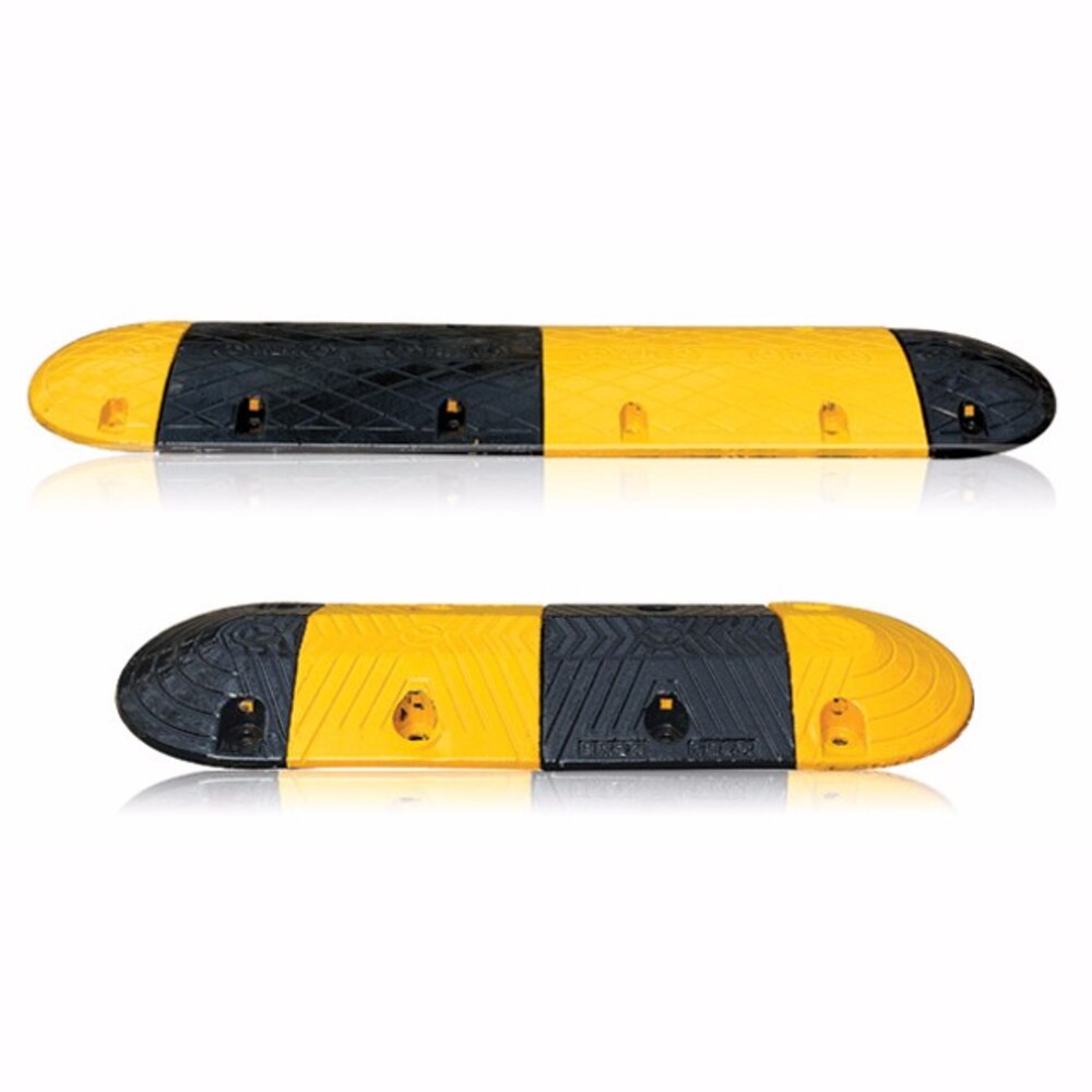 Rubber Speed Hump Durable Speed Bump Wave Line Dec... – Vicedeal