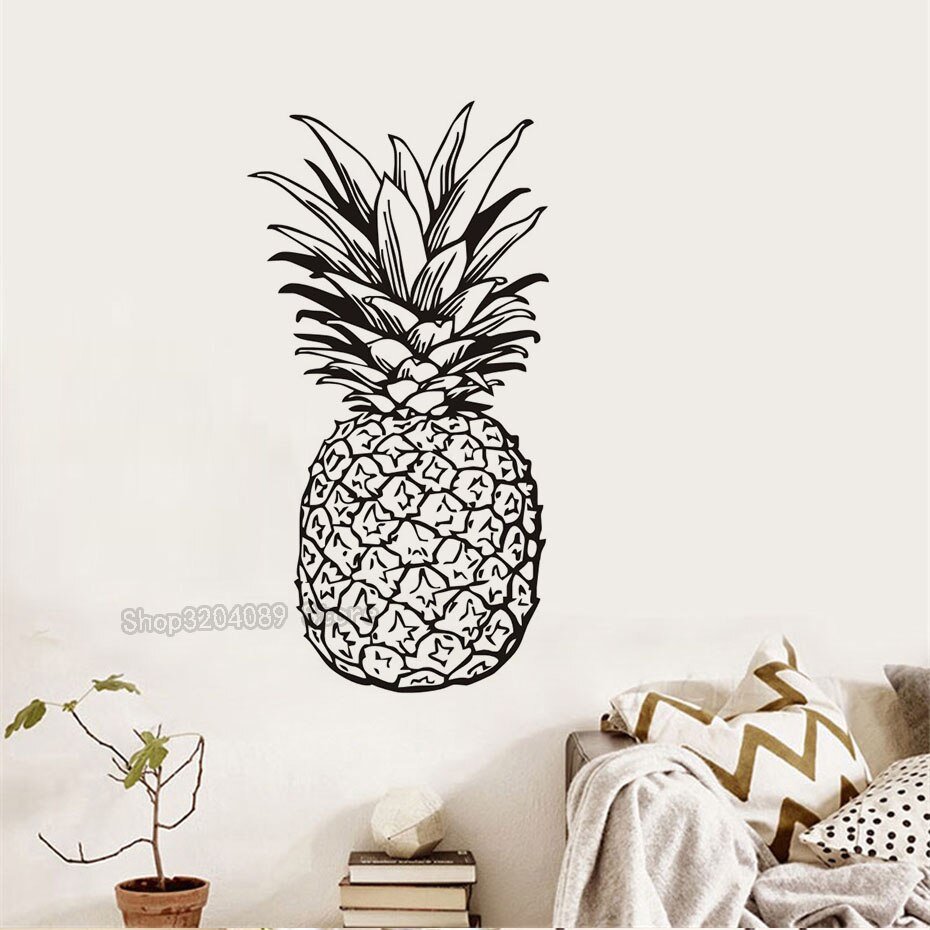 Fruit Decals Keuken Muurstickers Ananas Diy Behang... – Grandado