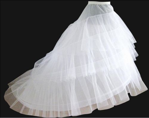 Standard Plus Size White 2hoops Crinoline Wedding ... – Grandado