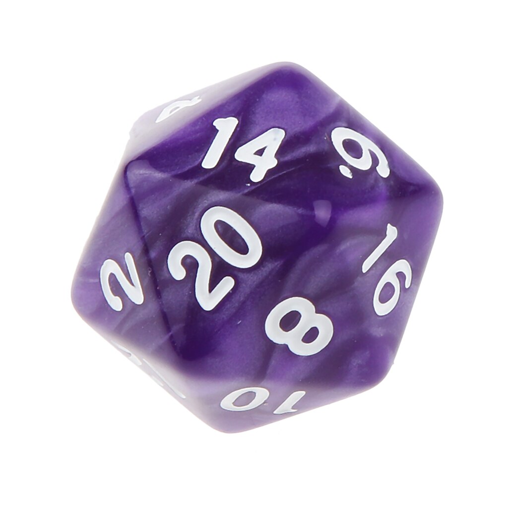 10pcs Twenty Sided Dice D20 Playing D&D RPG Party ... – Grandado