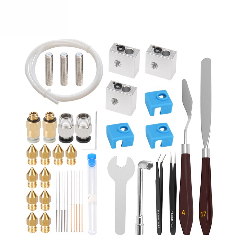 Kee Pang E3D MK8 Nozzle Kit 3D printer platform cl... – Vicedeal