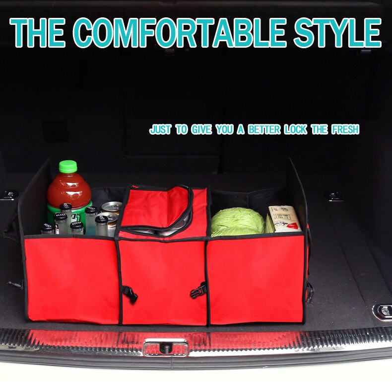 Road Trip Car Boot Organiser Handy Folding Trunk O... – Vicedeal