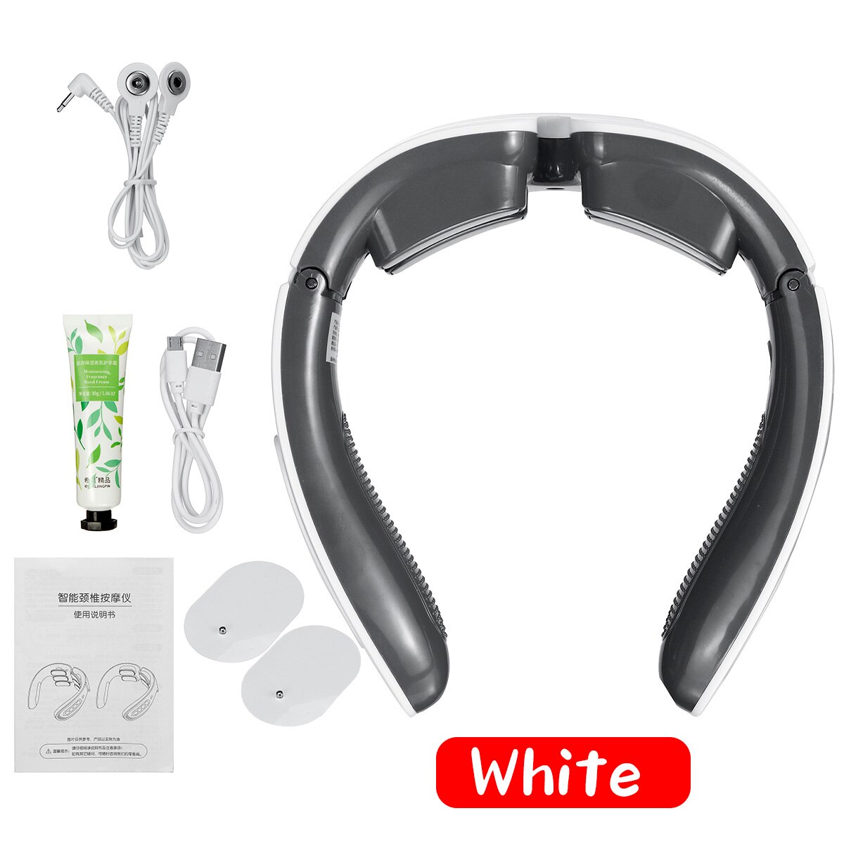 6 Modes 9 Levels Electric Neck Massager Pulse Cerv... – Vicedeal