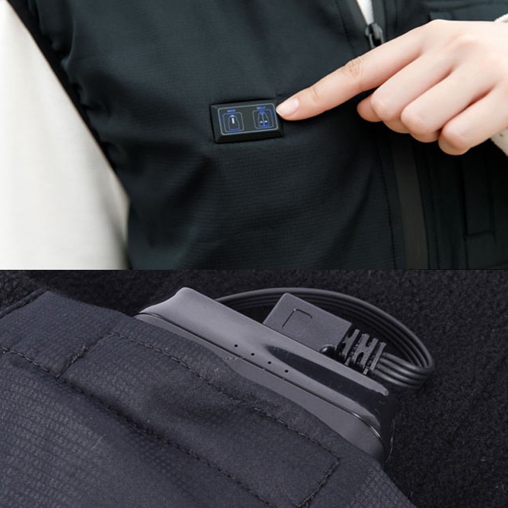 USB Charge Warm Clothing Polyester Dual control Co... – Vicedeal