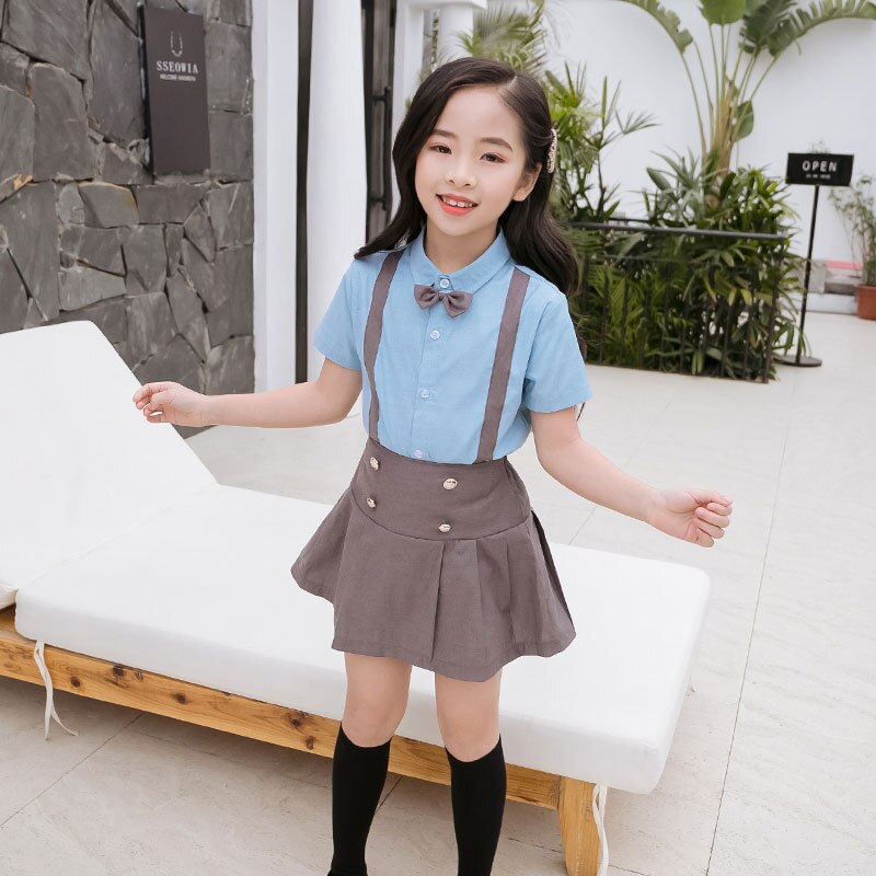 Boys Girls School Uniforms Kids Class Clothing Set... – Grandado