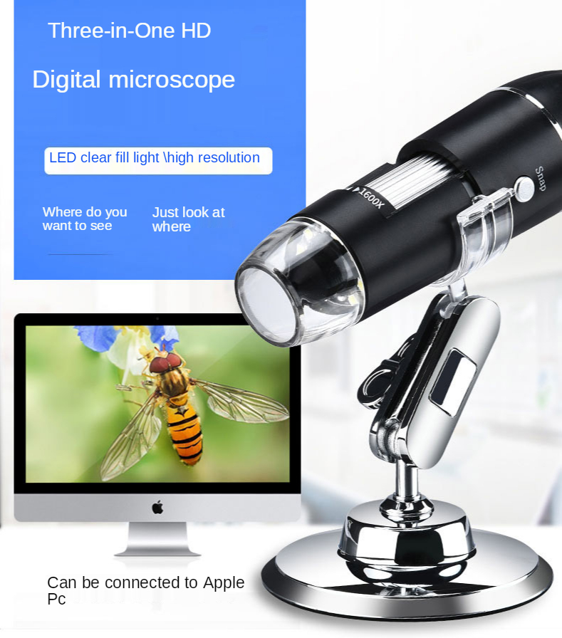 1600X USB HD Digital Microscope Electronic Mainten... – Grandado