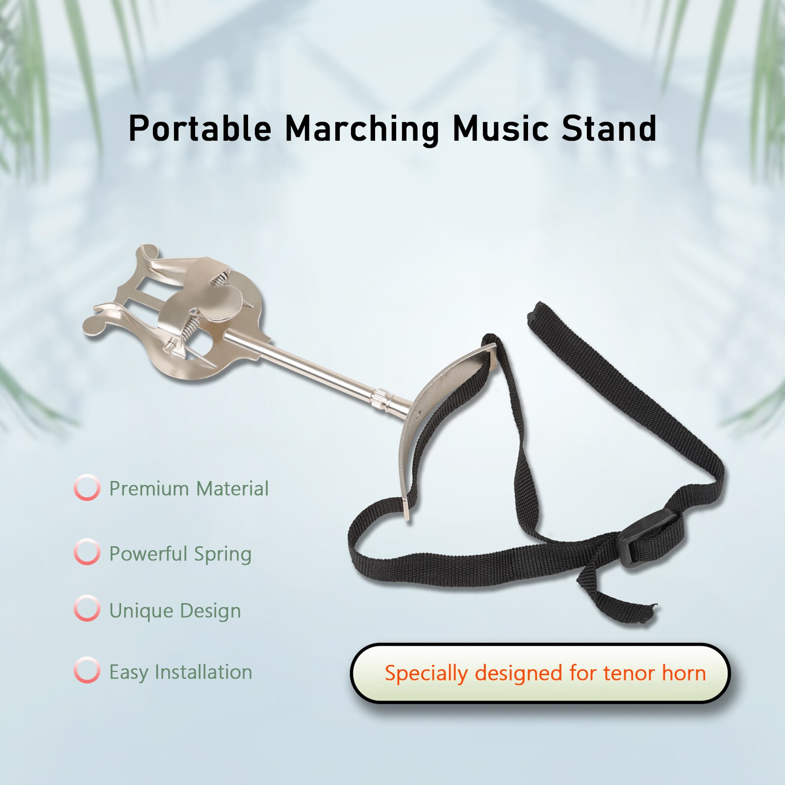 Portable Music Stand for Tenor Horn Iron Marching ... – Grandado
