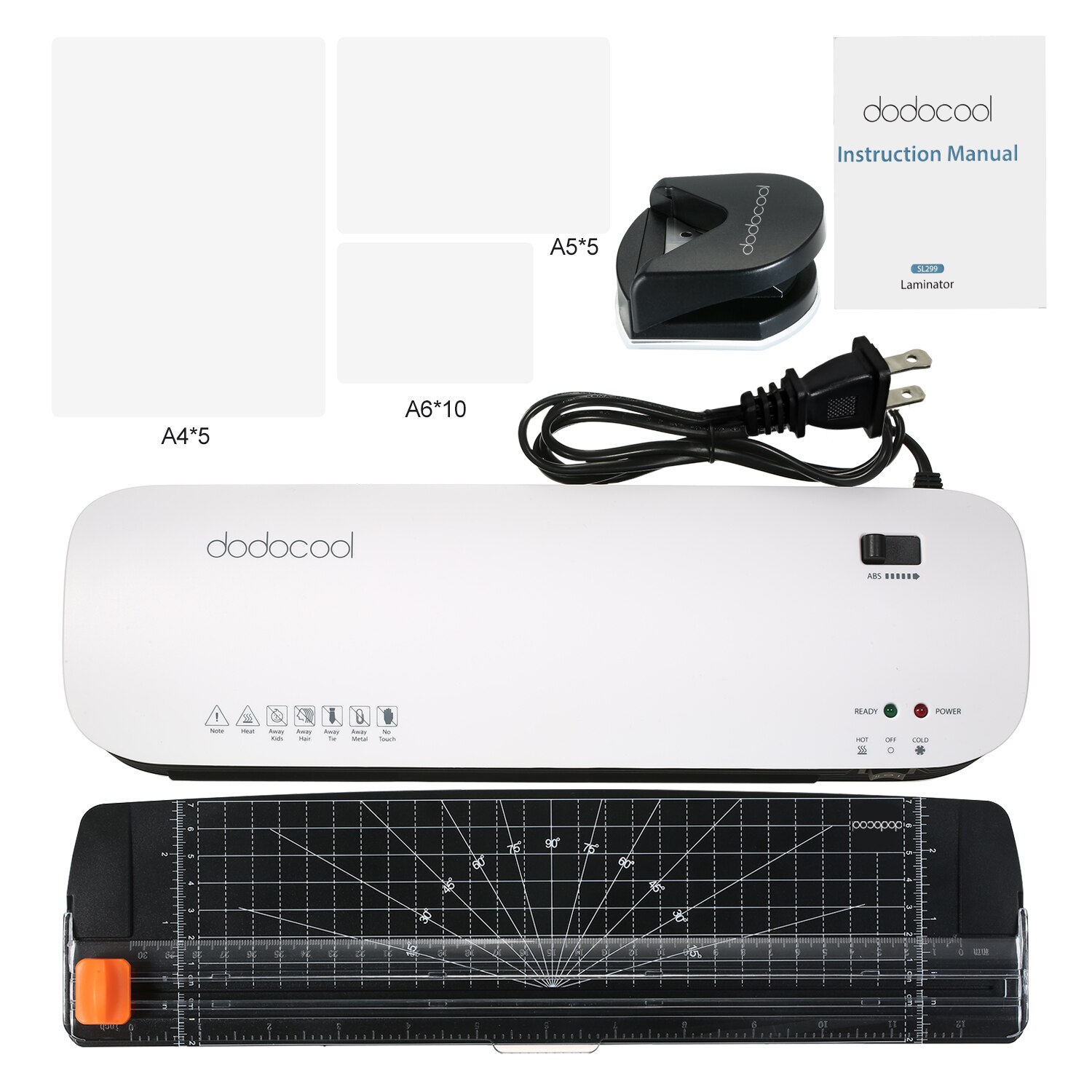 Dodocool SL299 Laminator Machine Set A4 Size Warm ... – Grandado