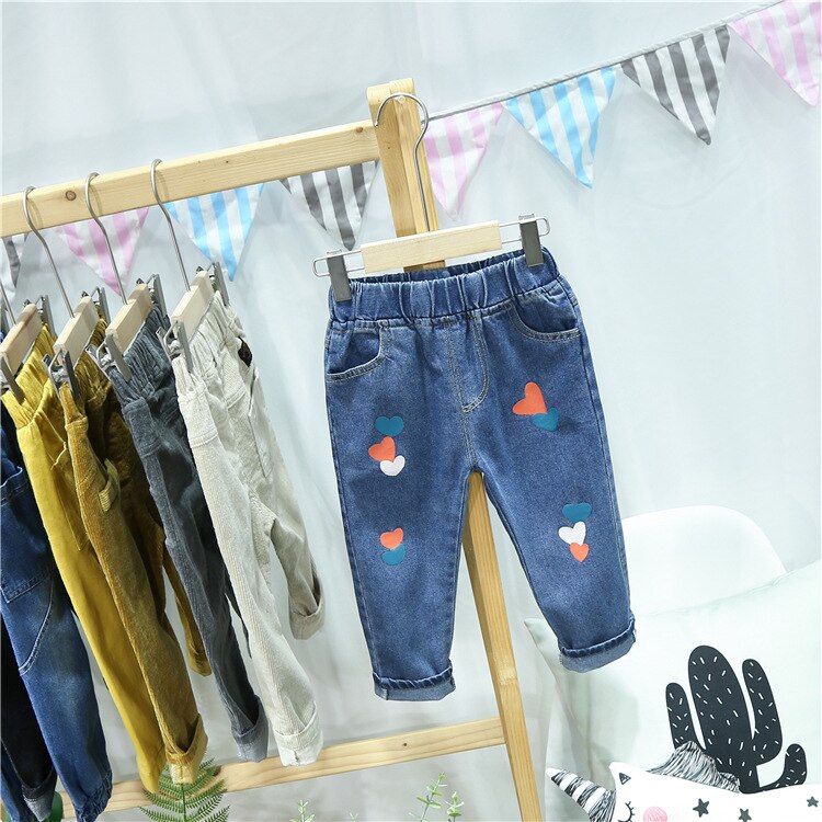 HEIßER! Frühling herbst mädchen baumwolle jeans ki... – Grandado