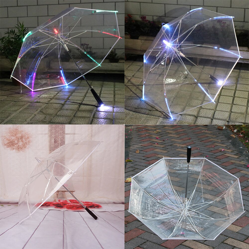 paraguas LED 8 Rib Light Up Blade Runner estilo ca... – Grandado