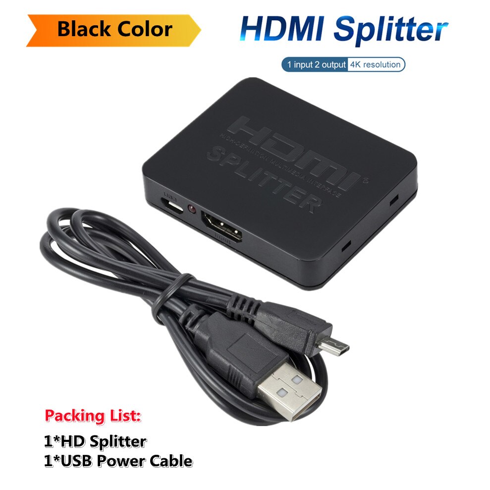 HDMI-compatible Splitter converter 1 Input 2 Outpu... – Grandado