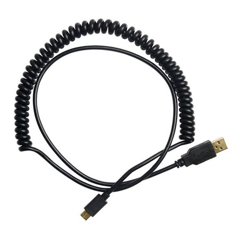 USB C Coiled Cable Wire Mechanical Keyboard USB Ca... – Grandado