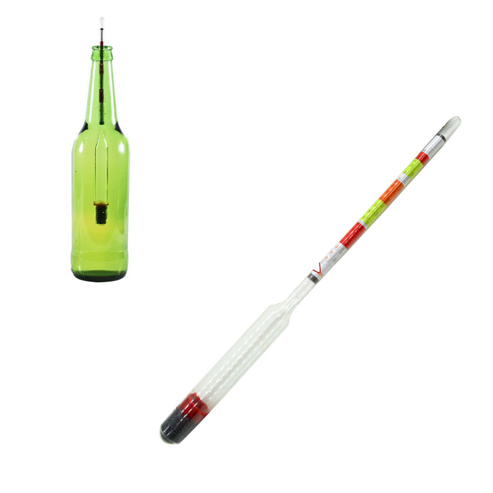 Beer And Wine Hydrometer Triple Scale Hydrometer For Home Brewing Beer ...