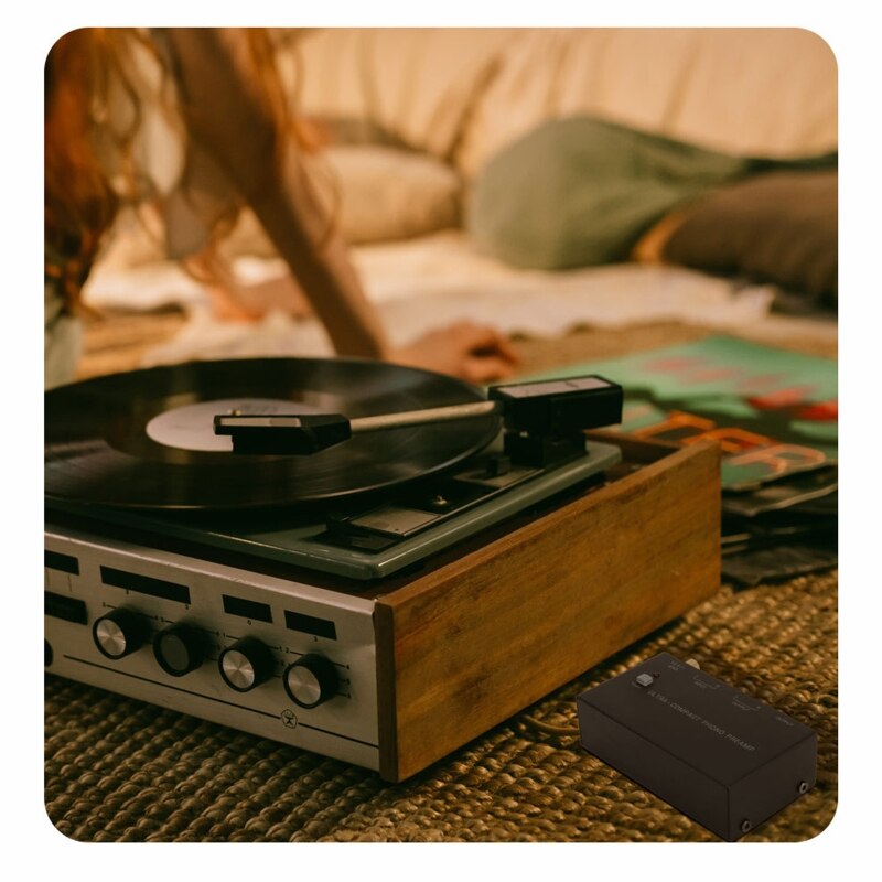 H7EC Phono Preamp Turntable Preamplifier Amplified... – Grandado