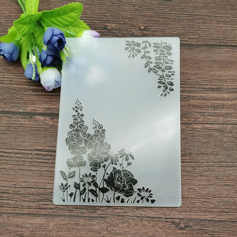 Aokediy Boom En Bloem Print Diy Plastic Embossing ... – Grandado