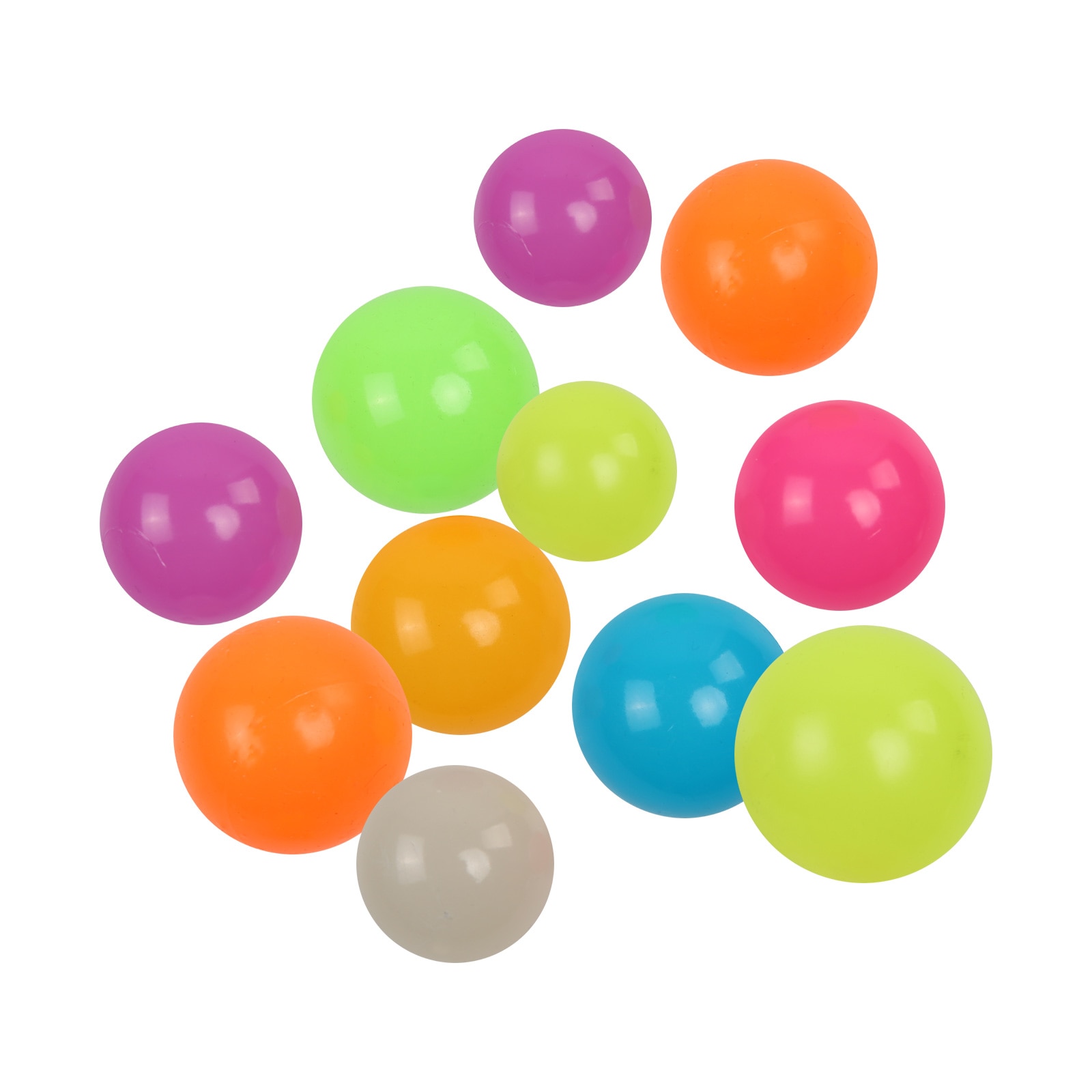 6 Pcs Luminous Wall Target Ball Sucker Sticky Deco... – Grandado