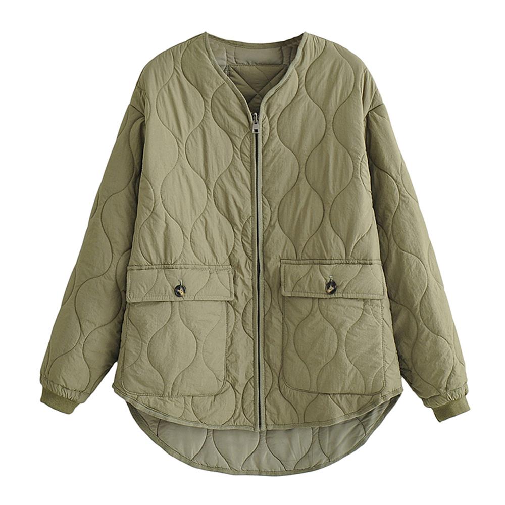 ZXQJ Women Wear On Both Sides Loose Padded Jacket ... – Grandado