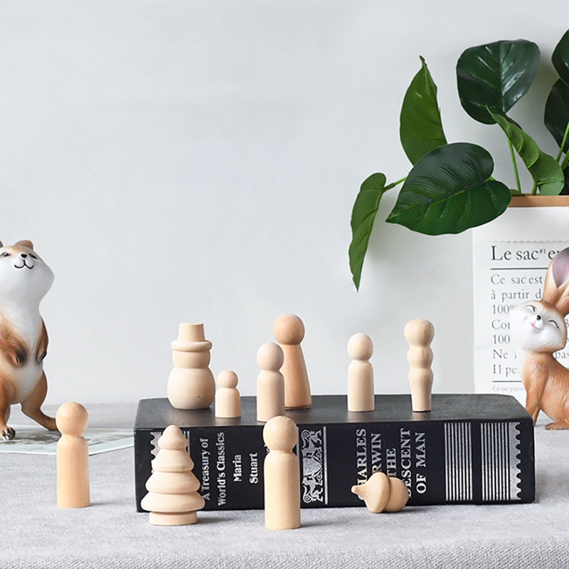 Early Education Toys Ins Wood White Blank Teaching... – Grandado