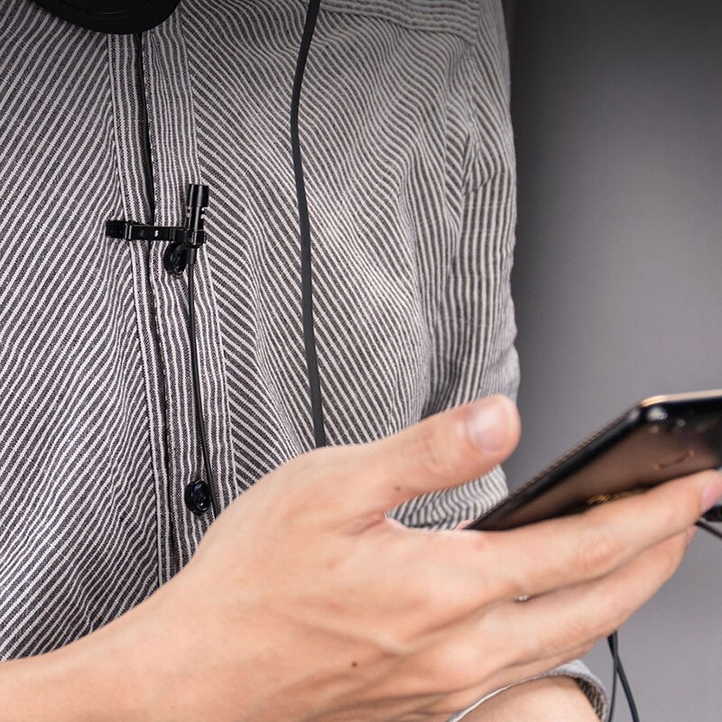 Microphone Lavalier Mic Condenser Computer Microph... – Vicedeal