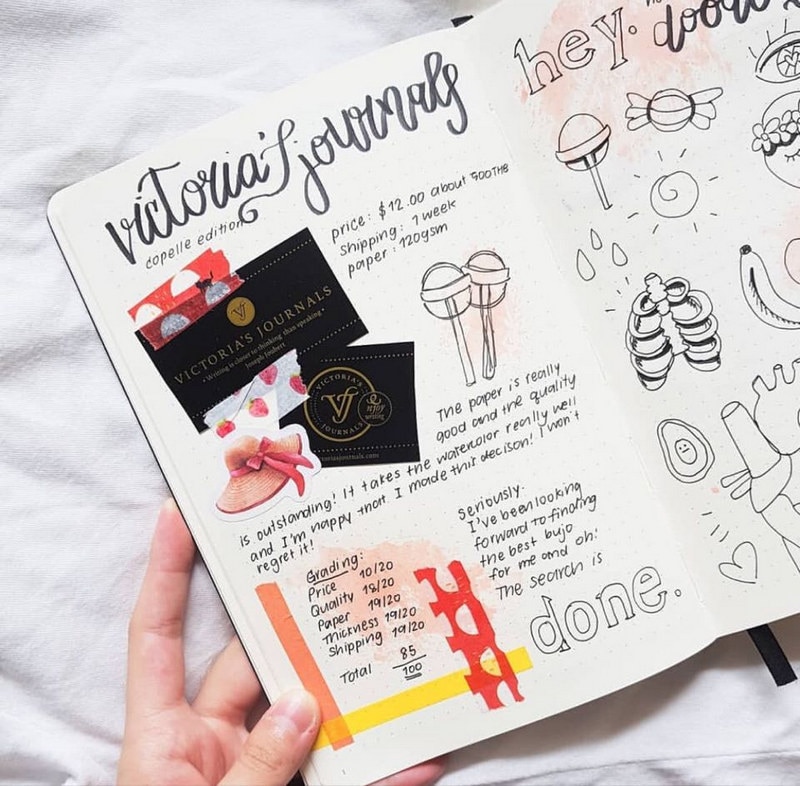 SMYTH Bullet Notebook Dot Grid Journal Bujo Dotted... – Grandado