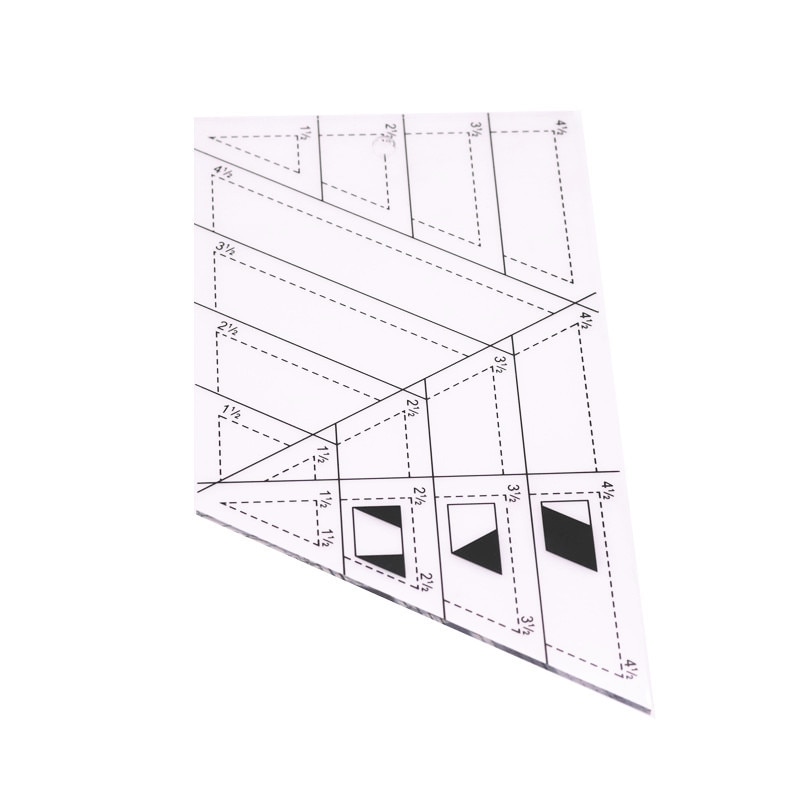 Patchwork Ruler 1 Pcs Acrylic Material Multifuncti... – Grandado