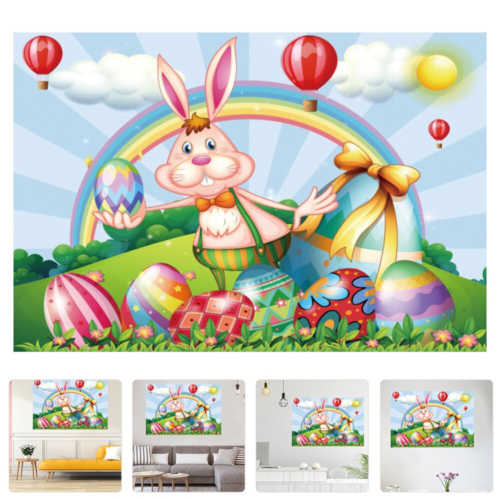 1Pc Easter Photography Cloth Cartoon Easter Bunny ... – Vicedeal