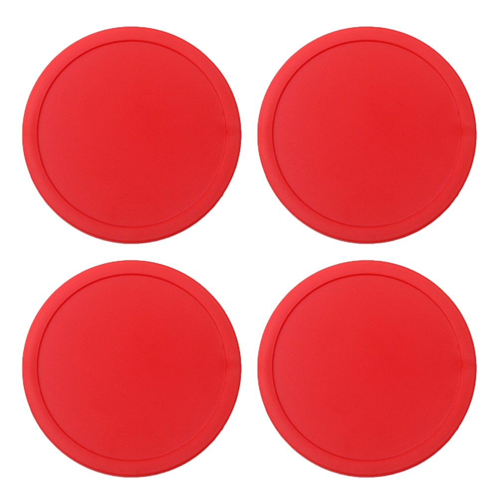4pcs 75mm Air Hockey Pushers Pucks Red Air Hockey ... – Vicedeal
