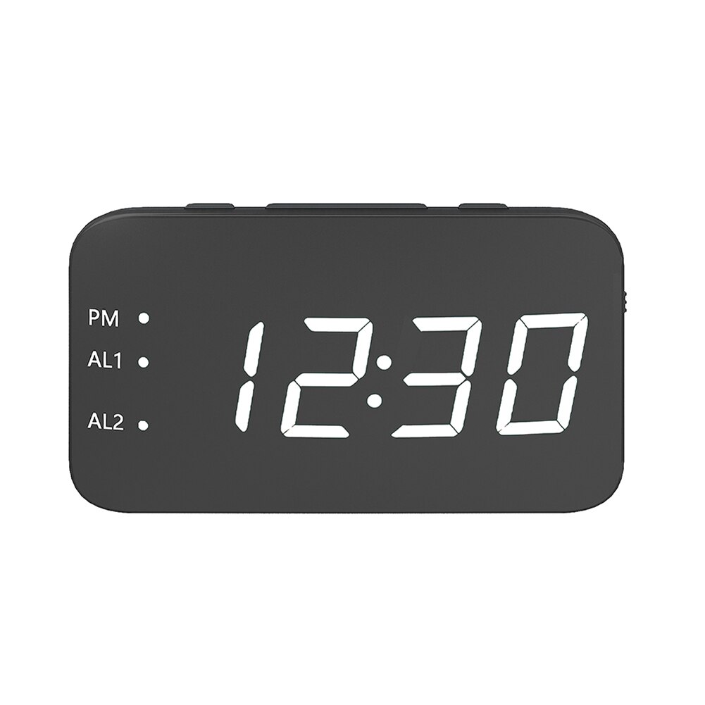 LED Alarm Clock Fast Charge Desk Clock Digital Sno... – Grandado
