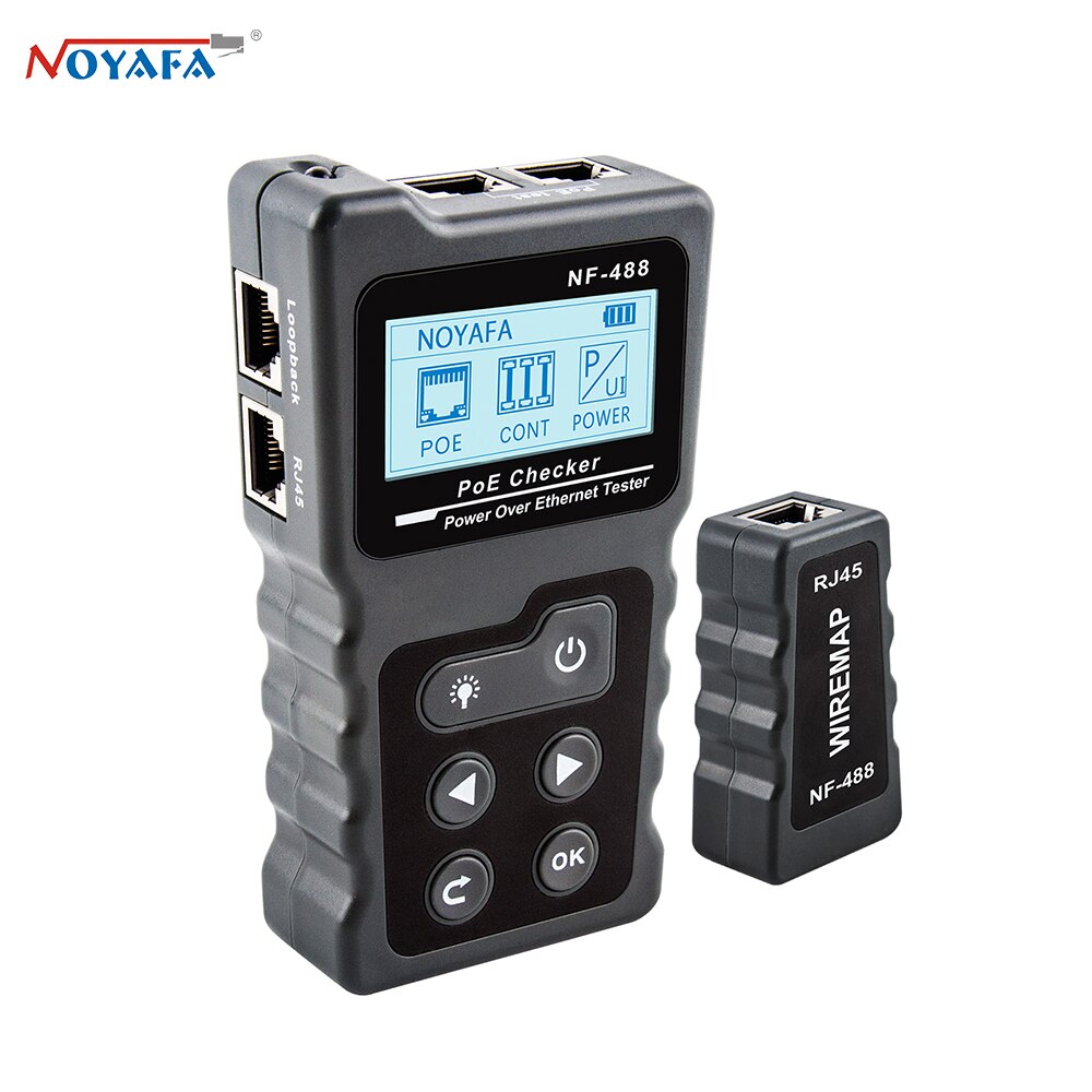 Noyafa NF-488 LCD Network Cable Tester Wire Tracke... – Grandado