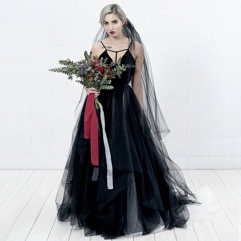 Black Wedding Veils 1.5/2/3/4/5/6/8/10Mx1.5M Lace ... – Grandado