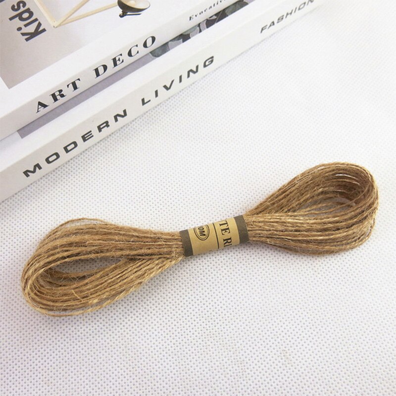 5 Meter Natürliche Jute Seil, Schnur Sackleinen Sc... – Grandado