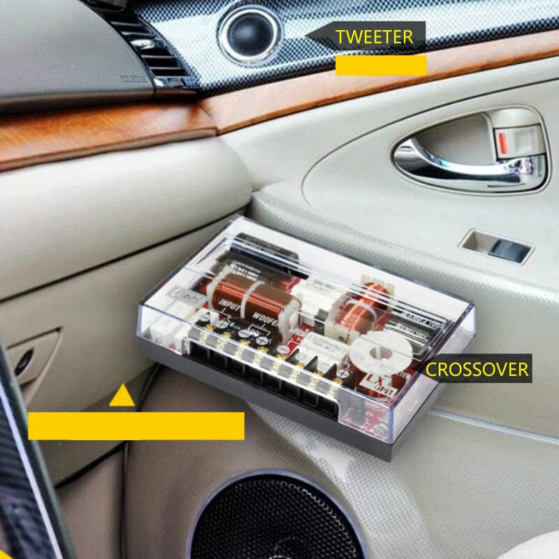 Aoshike 1 stk crossover 120-200w diskant bas subwo... – Grandado