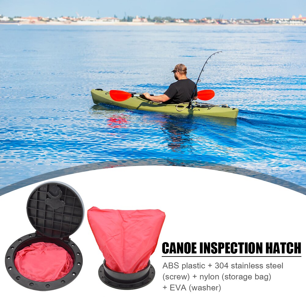 Kayak Deck Plate Kit with Screws Storage Bag 8 inc... – Grandado