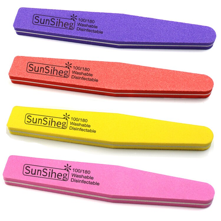 2/4pcs Nail File Buffer Double Side Of The Nail Fi... – Grandado