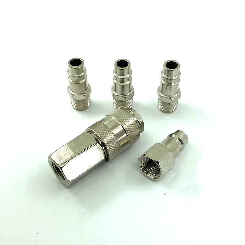 Air Fittings EU 1/4''BSP Pneumatic Quick Coupler S... – Grandado