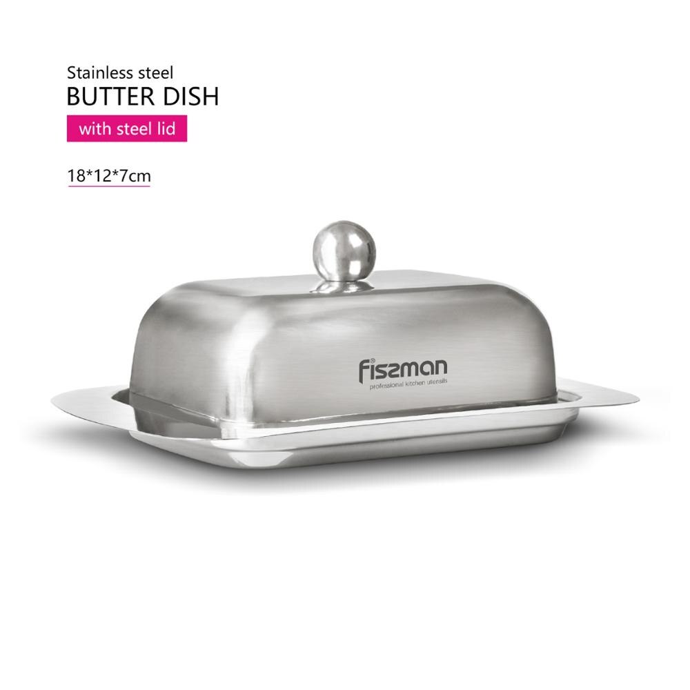 Fissman 304 Stainless Steel Butter Dish Box Contai... – Vicedeal