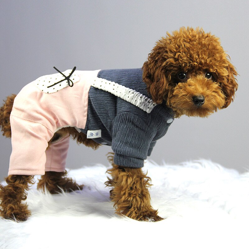 Winter Hond Outfit Jumpsuit Kleine Hond Kleding Ov... – Grandado