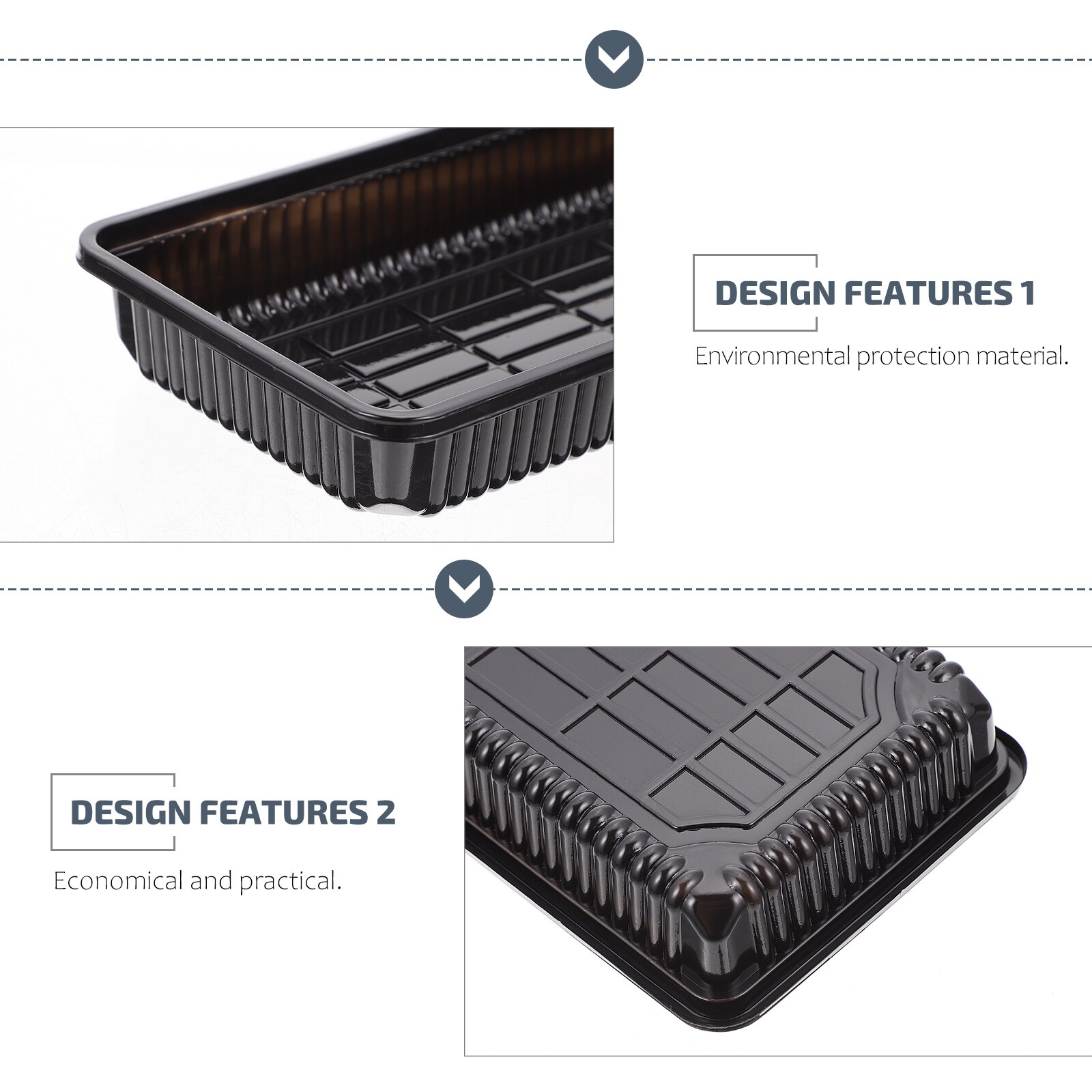10Pcs Premium Nursery Tray Plant Flower Growth Tra... – Vicedeal