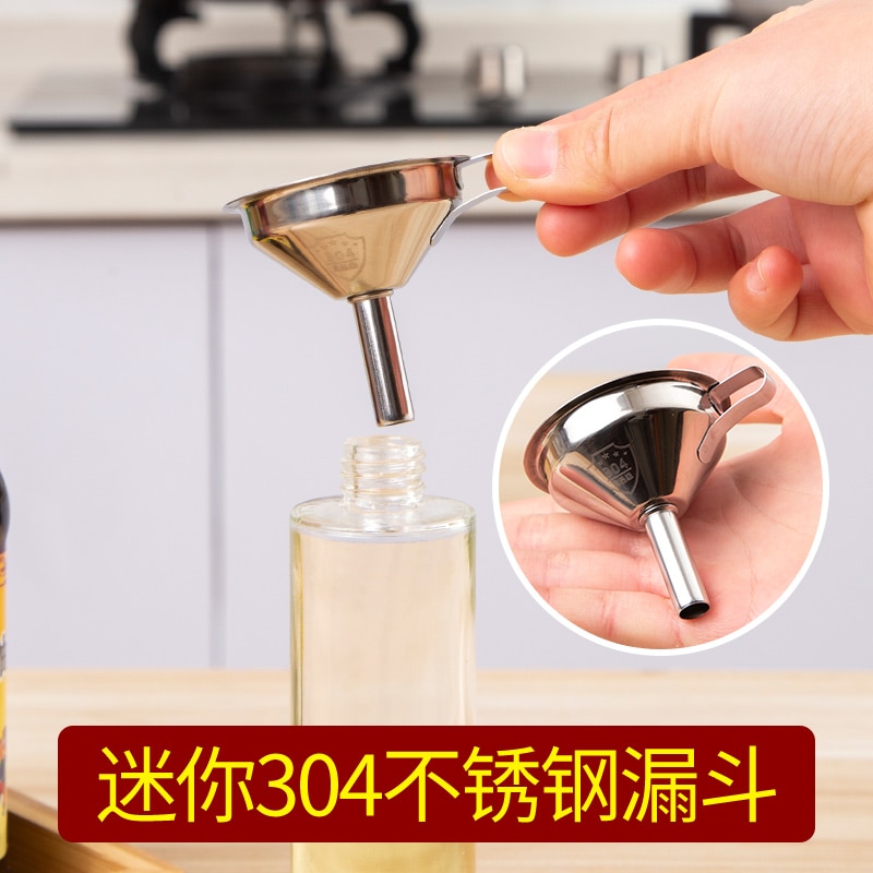 Stainless Steel Funnel Kitchen Oil Liquid Funnel M... – Vicedeal