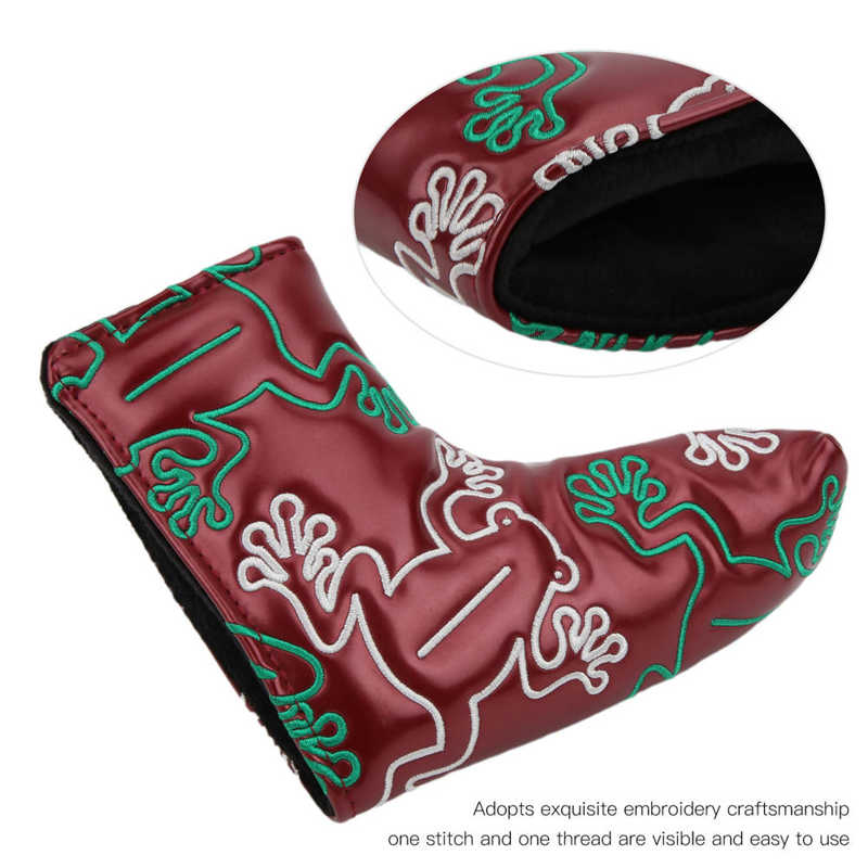 Putter Headcover Wine Red Magnetic Closure Putter ... – Vicedeal