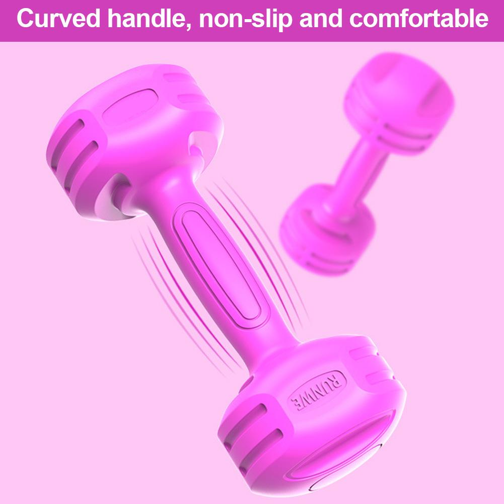 1 Pair Fitness Workout Dumbbells Chrome Strength E... – Grandado