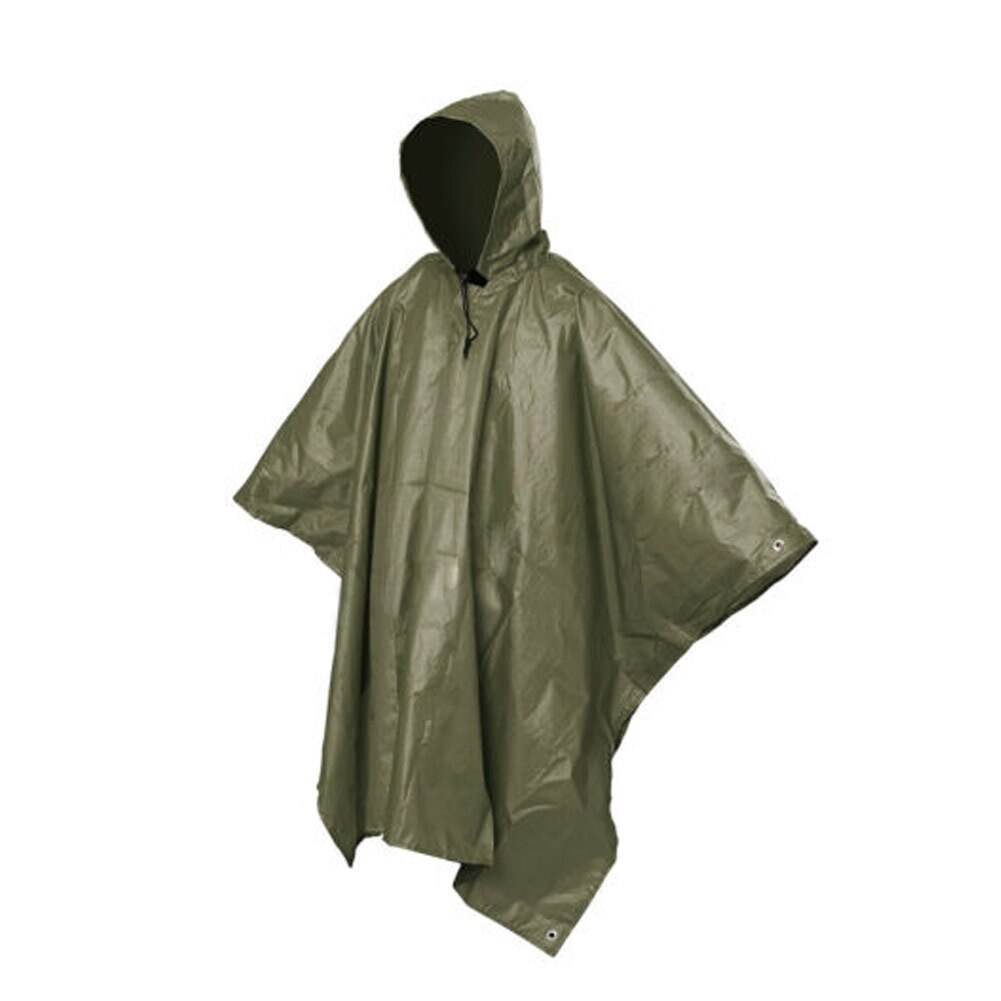 Wasserdicht Einteiliges Regen Mantel Poncho Cape P... – Vicedeal