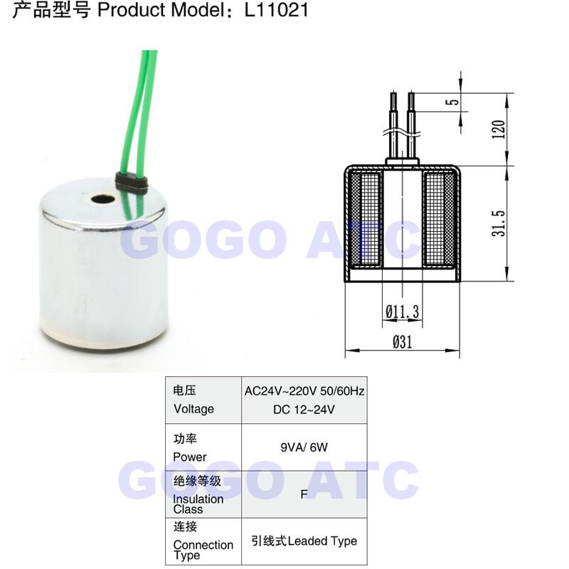 GOGO only coil for PSC Series / MR series valve so... – Grandado