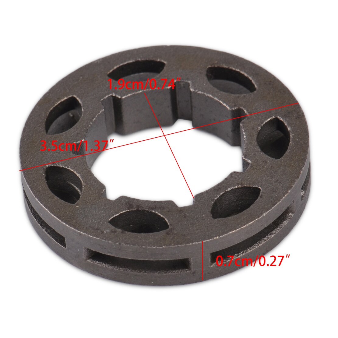 LETAOSK 3/8" 7 Tooth Small 7 Spline Sprocket Rim R... – Grandado