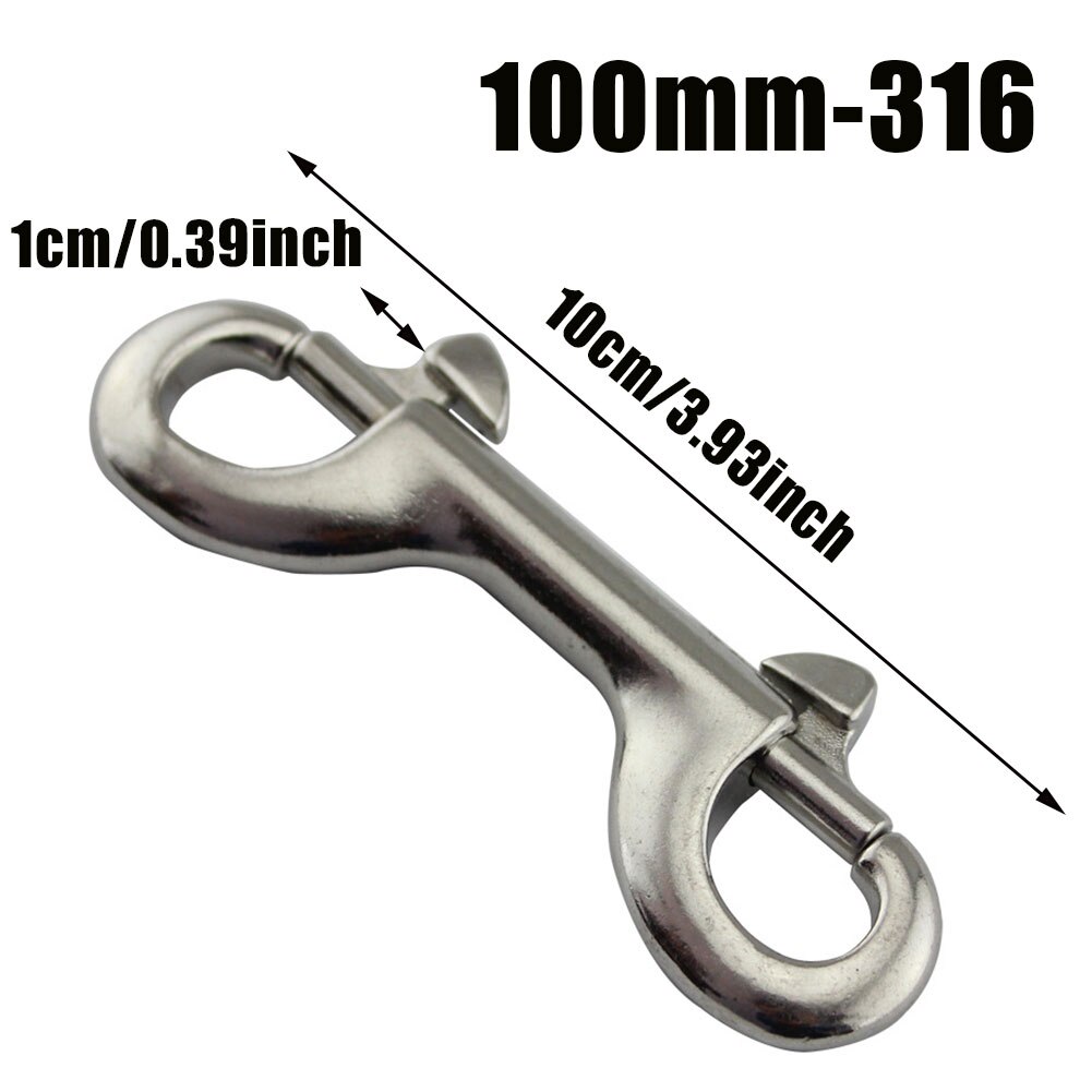 316 Stainless Steel Bolt Snap Hook Clip Diving Sin... – Grandado