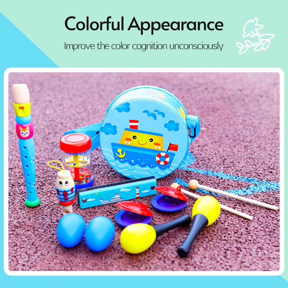Musical Toys Set Percussion Instrument Band Rhythm... – Vicedeal
