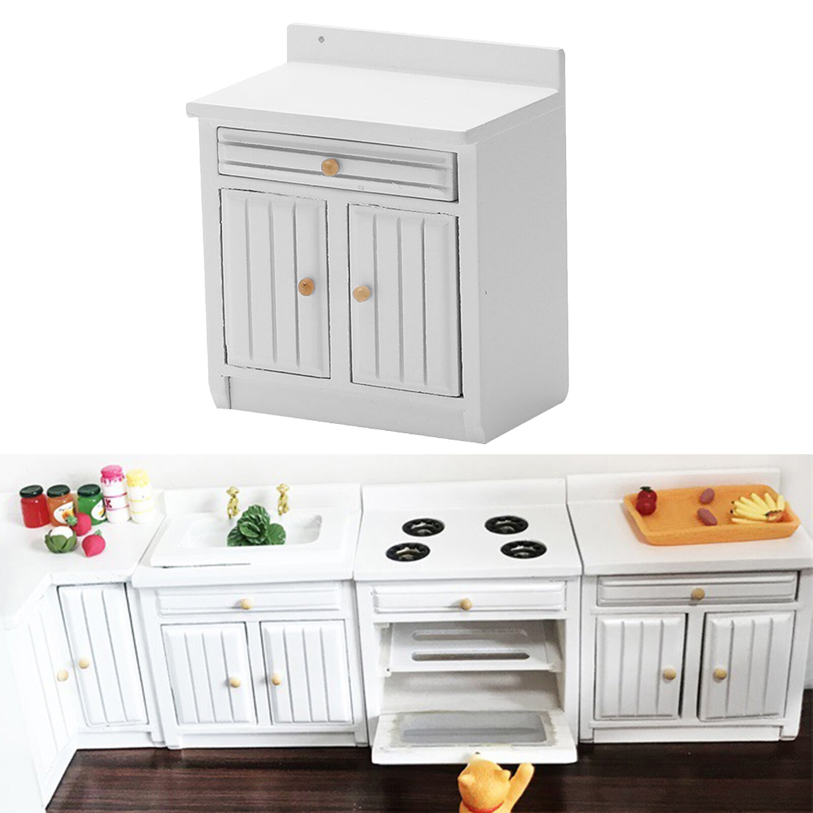 1/12 Doll House Miniature Emporium Fitted Kitchen ... – Grandado