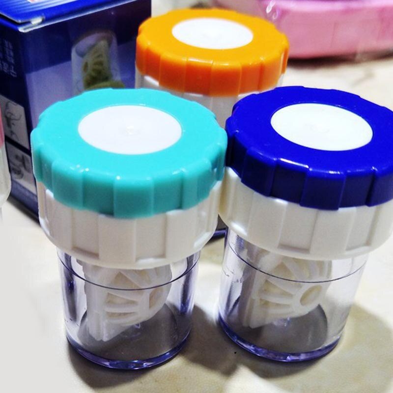 Contact Lens Cleaner Case Box Manual Rotation Type... – Vicedeal